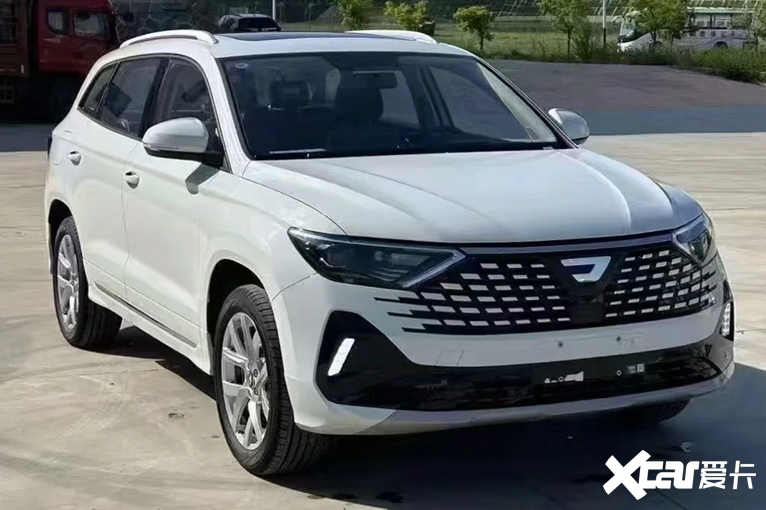 捷达VS8旗舰SUV街拍！今年上市 用大众1.5T动力？:single-爱卡汽车